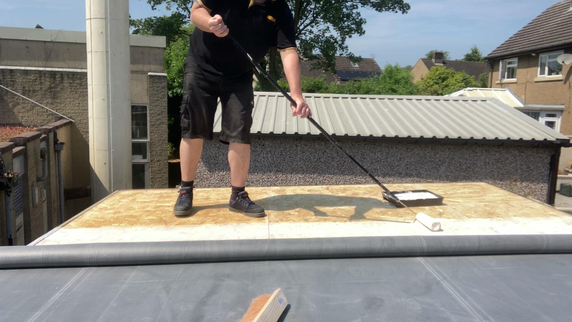 How to install a garden room EPDM rubber roof - The DIY Fix
